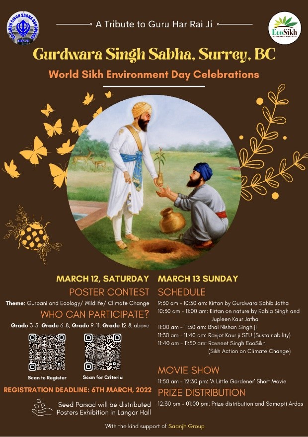 Sikh Environment Day -2022 Who’s Taking Part! - EcoSikh